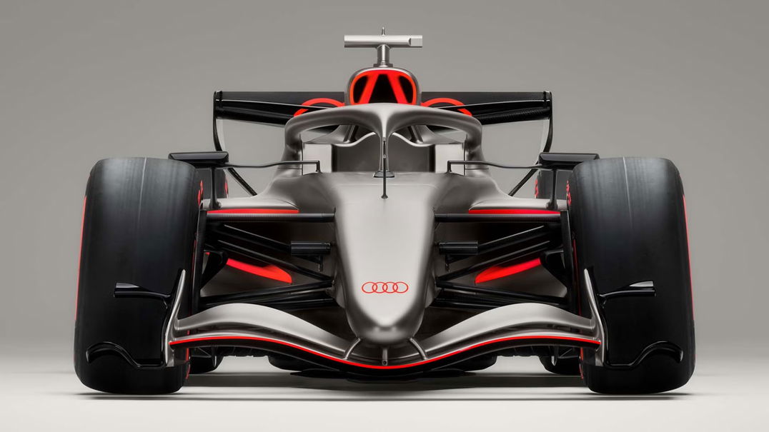Audi F1 Car Captured on Video Testing in Barcelona Testing | CarThrottle