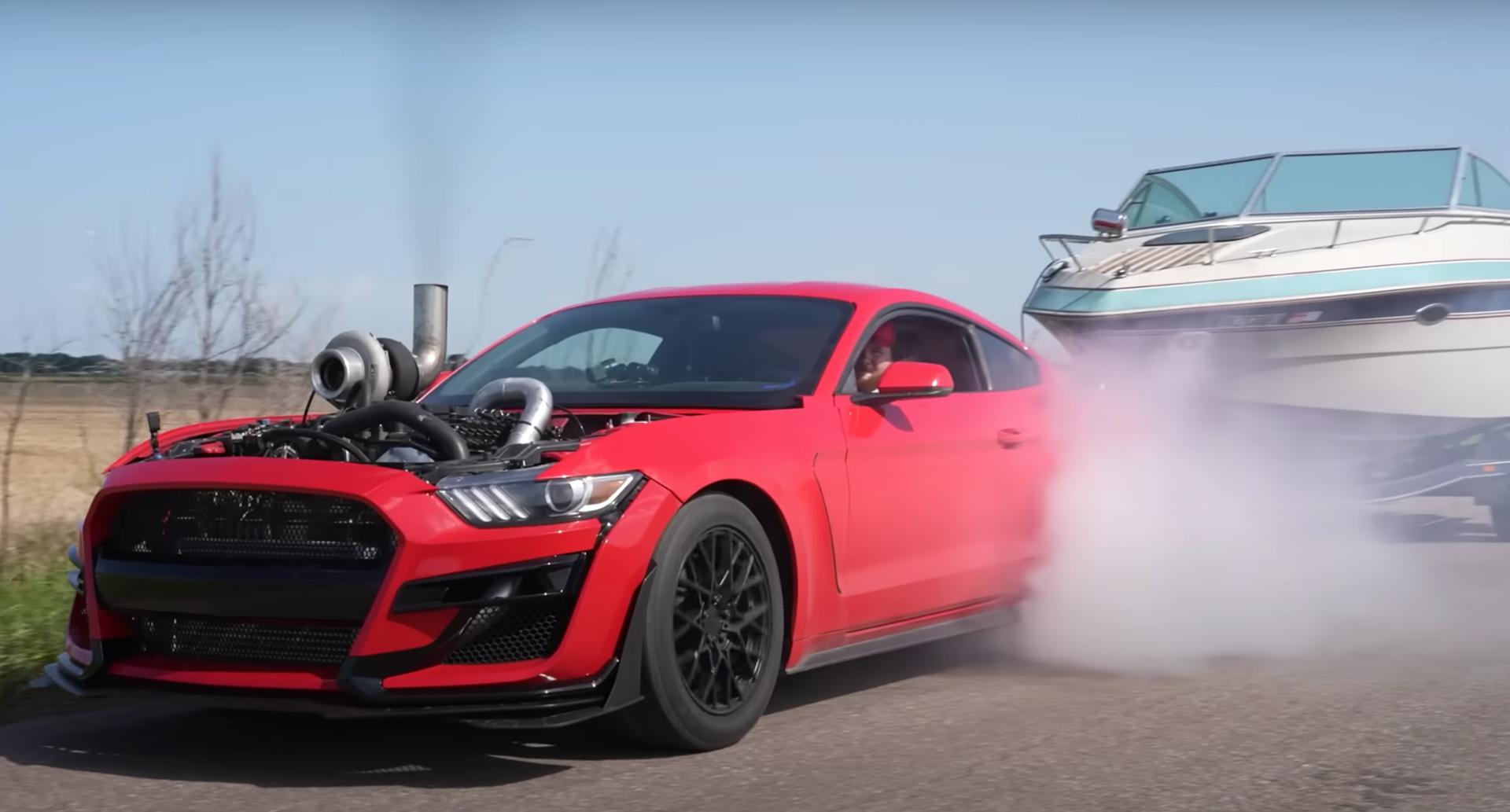 What's A Twin-Turbo Cummins Diesel Engine Doing In A Ford Mustang ...